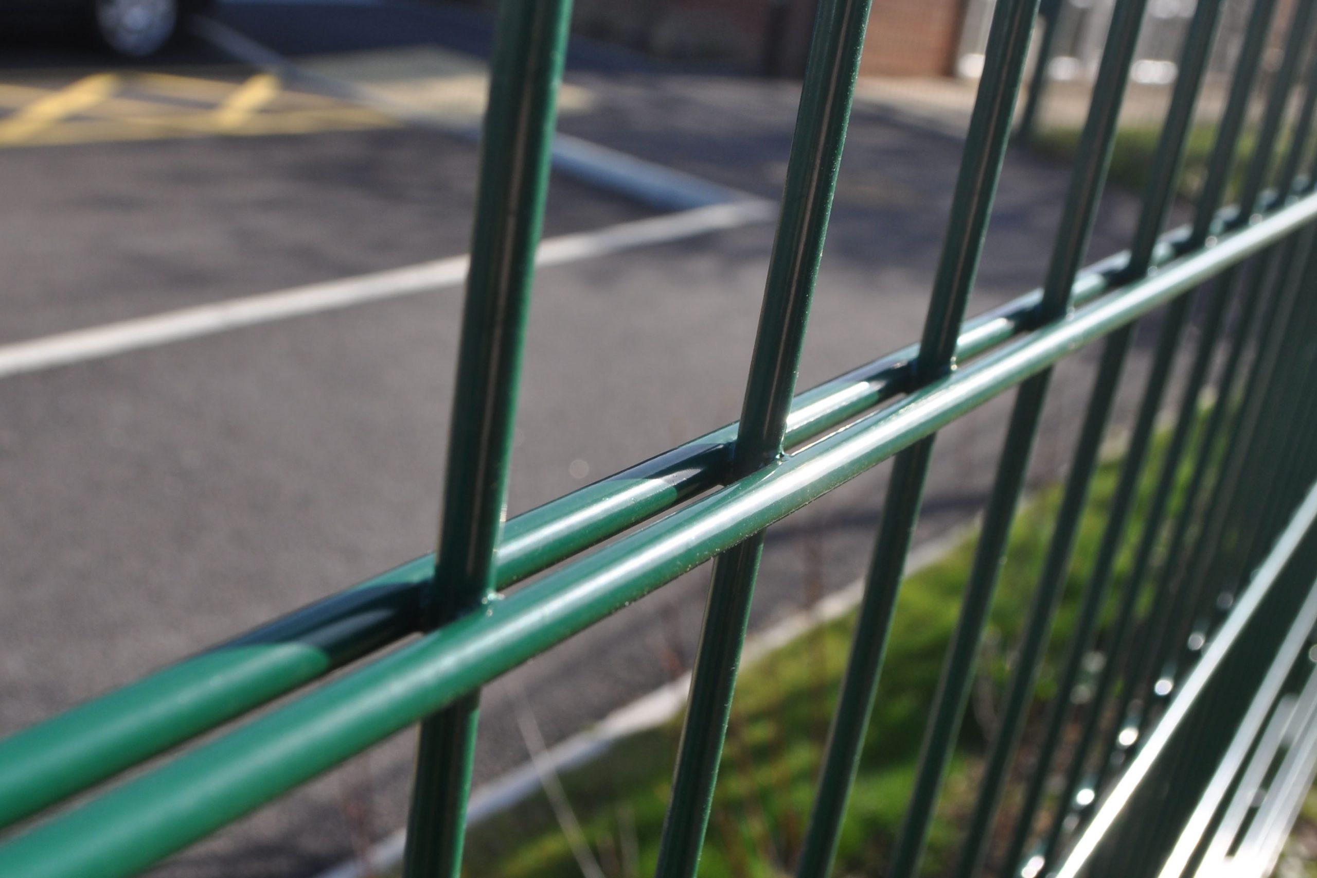 Fencing - Securamesh with Timber Infill